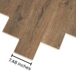 Pergo® Xtra Dappled Oak 7-1/2 x 47-1/4 Waterproof Attached Pad Laminate Flooring (19.63 sq.ft ...