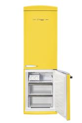 Unique® Classic Retro 11.7 cu. ft. Canary Yellow Frost-Free Retro ...