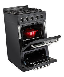 Unique® Classic 20" Black Off-Grid Propane Range at Menards®