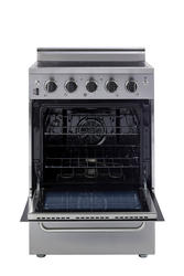 Unique® 24" 2.3 cu.ft. Stainless Steel Smoothtop Electric Range at Menards®