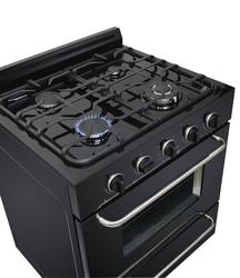 Unique® Classic 30" Black Off-Grid Propane Range at Menards®
