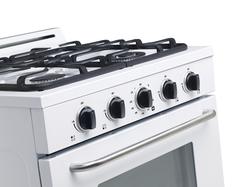 Unique® Classic 30" White Off-Grid Propane Range at Menards®