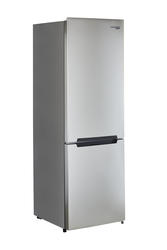 Unique® 11.7 cu.ft. Stainless Steel Bottom-Freezer Refrigerator at Menards®