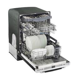 Unique® 24" Midnight Black Built-In Retro Dishwasher at Menards®