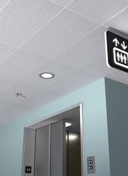 USG™ Fifth Avenue™ 2' x 4' White Square Edge Acoustical Drop Ceiling ...