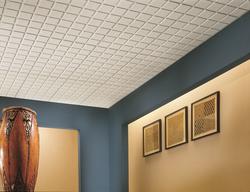 USG™ Radar™ Illusion 2' x 4' White Acoustical 32-Square Drop Ceiling ...