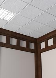 USG® Sandrift™ Parchment 2' x 2' White Acoustical Drop Ceiling Tile ...