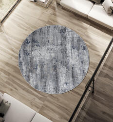 United Weavers® Cascades Grey Abstract 7'10" Round Area Rug at Menards®
