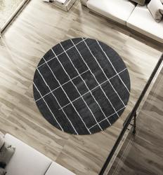 United Weavers® Serenity Concordia Shag Smoke 7'10" Round Area Rug at ...