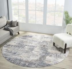 United Weavers® Armada Blue Glaze 7'10" x 7'10" Area Rug at Menards®