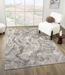 United Weavers® Armada Blue Sea Beige 7'10" x 10'6" Area Rug at Menards®