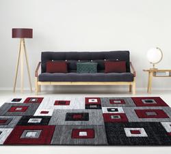 United Weavers® Elegance Box Red 5'3" x 7'6" Area Rug at Menards®