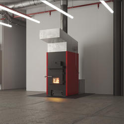 United States Stove Company™ Hot Blast Wood Stove Furnace (3,500 sq.ft ...