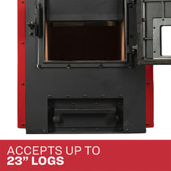 United States Stove Company™ Hot Blast Wood Stove Furnace (3,500 sq.ft ...