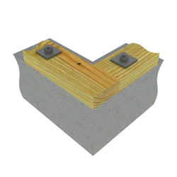 MiTek® 2" x 2" Bearing Plate with 1/2" Bolt Diameter at Menards®