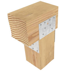 MiTek® 8" x 8" G90 Steel Post to Beam Connector at Menards®