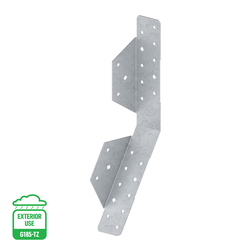 MiTek® 5" x 9-3/4" Triple Zinc Concealed Stringer Hanger at Menards®