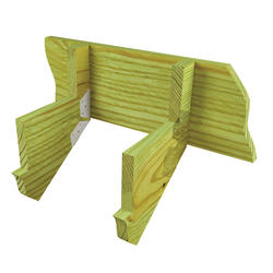 MiTek® 5" x 9-3/4" Triple Zinc Concealed Stringer Hanger at Menards®