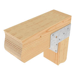 MiTek® 4" x 6" G90 Steel End Post to Beam Connector at Menards®