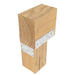 MiTek® 6" x 8" G90 Steel End Post to Beam Connector at Menards®