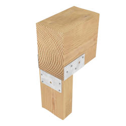 MiTek® 6" x 8" G90 Steel End Post to Beam Connector at Menards®