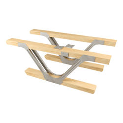 MiTek® 4" x 2" G90 Steel Double Floor Truss Clip at Menards®