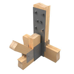 MiTek® 7-1/4" x 6" x 26-1/4" 2-Ply Girder Truss Hanger at Menards®