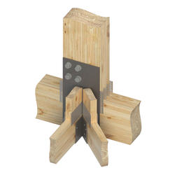 MiTek® 9-1/4" x 4-1/2" x 19" 1-Ply Hip and Jack High Skewed Right ...