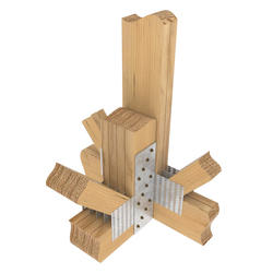 MiTek® 6-1/2" x 5" x 16" G90 Steel High Uplift Girder Truss Hanger at ...