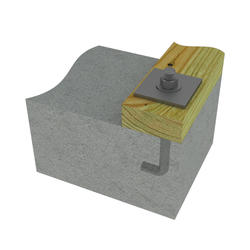 MiTek® 3" x 3" Bearing Plate with 1/2" Bolt Diameter at Menards®