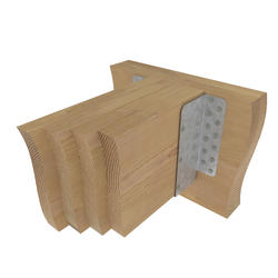 MiTek® 2" x 10-14" G90 Steel Quad Face Mount Hanger at Menards®