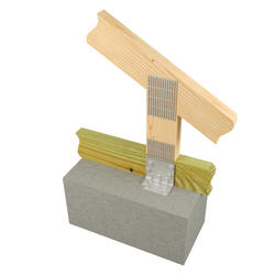 MiTek® 3-1/2" x 3" G90 Steel Hurricane Gusset Angle Kit at Menards®