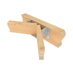 MiTek® 2" x 6" G90 Steel Terminal Hip/Jack Connector at Menards®