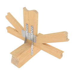 MiTek® 1-1/4" x 16" G90 Steel Twist Strap at Menards®