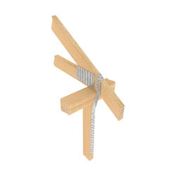 MiTek® 1-1/4" x 30" G90 Steel Twist Strap at Menards®