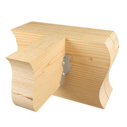 MiTek® 4" x 6"-8" G90 Steel Slant Nail Face Mount Hanger at Menards®