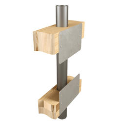 MiTek® 5" x 8-1/16" G90 Steel Protection Plate at Menards®