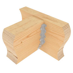 MiTek® 2" x 14" G90 Steel Slant Nail Triple Joist Hanger at Menards®