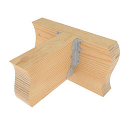 MiTek® 2" x 8"-10" G90 Steel Slant Nail Double Joist Hanger at Menards®