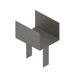 MiTek® 8-7/8" x 7-1/2" Steel Post to Beam Connector with Screws at Menards®