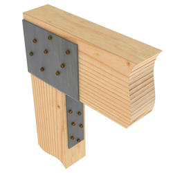 MiTek® 4" x 6" Steel End Post to Beam Connector with Screws at Menards®