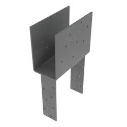 MiTek® 4" x 8" Steel End Post to Beam Connector with Screws at Menards®