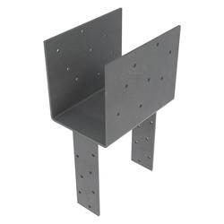 MiTek® 6" x 8" Steel End Post to Beam Connector with Screws at Menards®