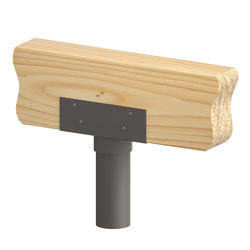 MiTek® 4" x 4-5/8" Steel Lally Post to Beam Connector at Menards®