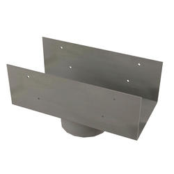 MiTek® 3-1/2" x 5-3/8" Steel Lally Post to Beam Connector at Menards®