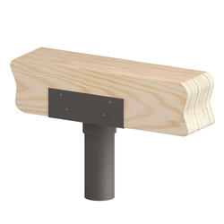 MiTek® 4" x 7-1/8" Steel Lally Post to Beam Connector at Menards®