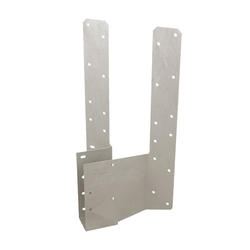 MiTek® 1-5/8" x 12-3/4" G90 Steel Skewed Left Adjustable Strap Hanger ...