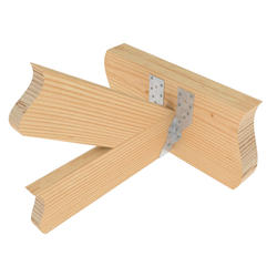 MiTek® 1-5/8" x 8-3/4" G90 Steel Adjustable Strap Hanger at Menards®