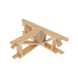 MiTek® 7-1/4" x 22-1/8" G90 Steel Adjustable Double Strap Hanger at ...