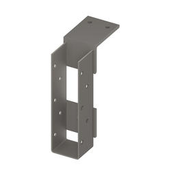 MiTek® 3-5/8" x 14" Steel Narrow Flange High Uplift Masonry Hanger at ...